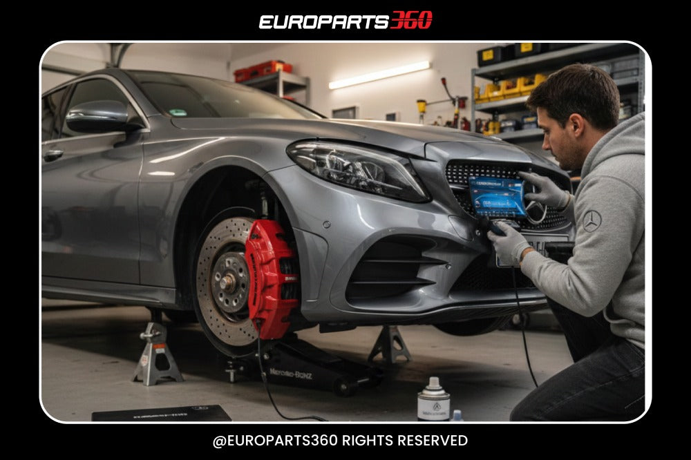 Mercedes-Benz Brake Pads Replacement Guide: DIY Steps & Cost (2025 ...