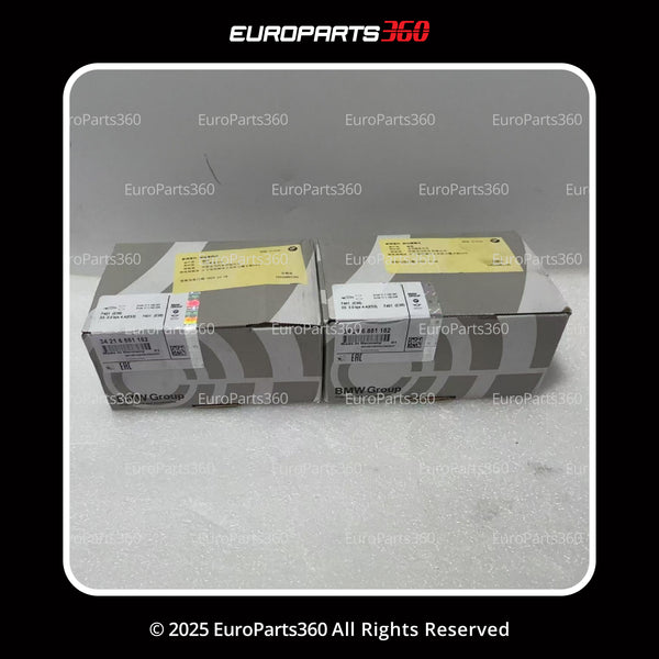Rolls Royce Wraith Dawn Ghost Rear Brake Pads With Sensors Kit 3411679 ...